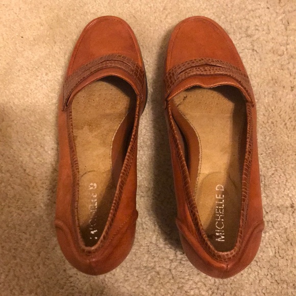 Michelle D | Shoes | Michelle D Heeled Penny Loafers | Poshmark